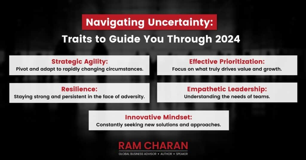 Top 5 Leadership Traits for 2024 - Ram Charan